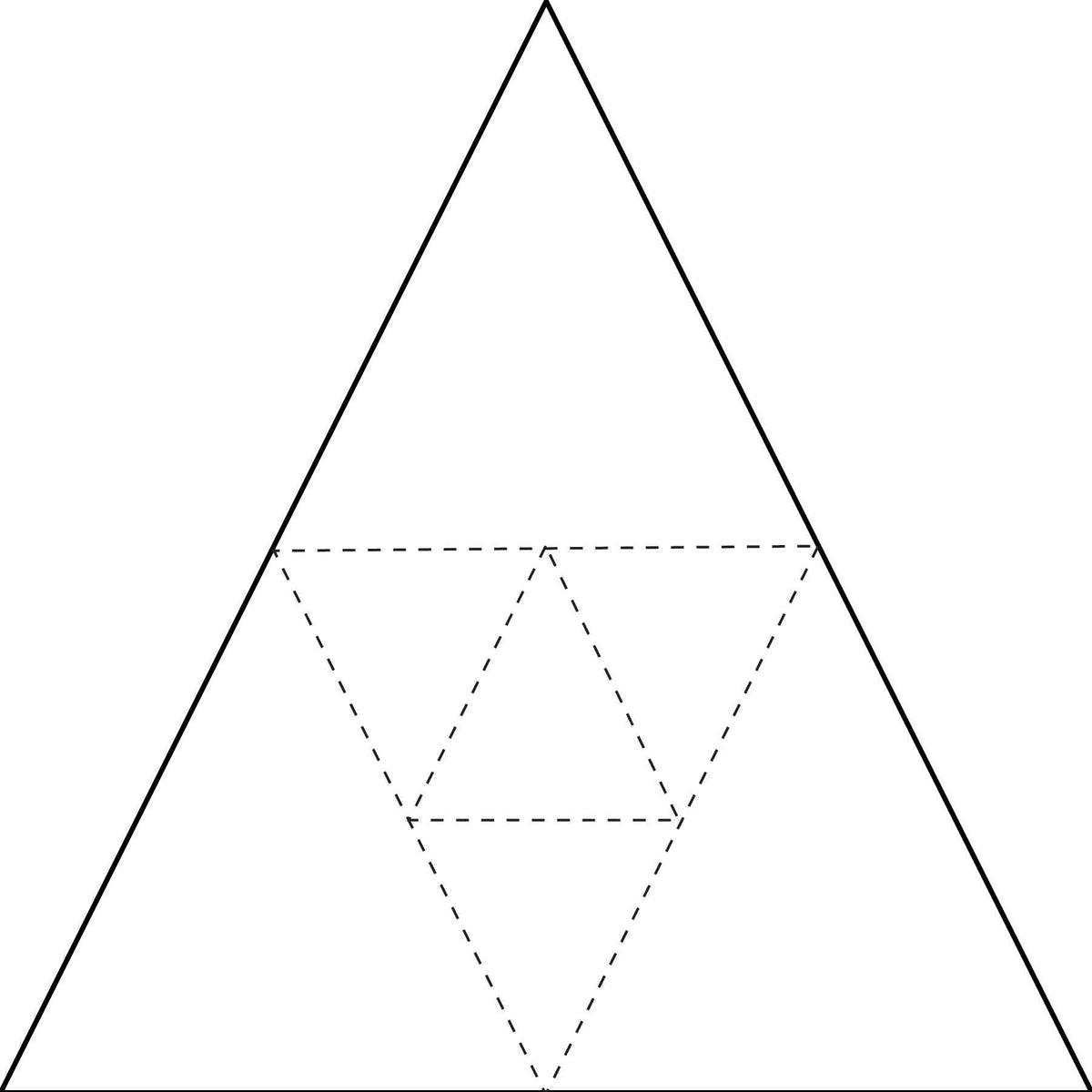 Inside Triangle – Piece N Quilt